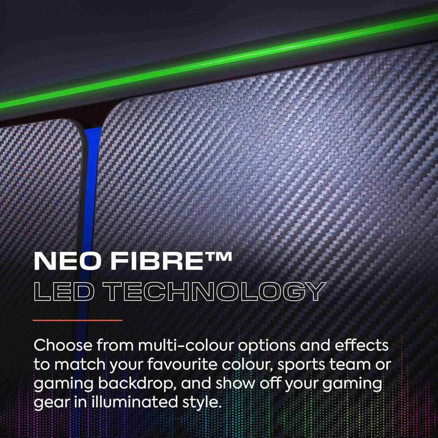 Carbon-Tek RGB Bedroom Gaming Furniture | X Rocker UK