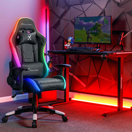 RGB LED Gaming Chairs | X Rocker UK