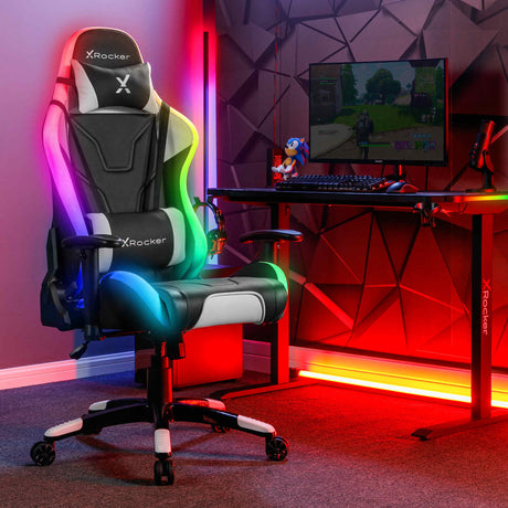 RGB LED Gaming Chairs | X Rocker UK