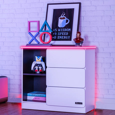 Carbon-Tek RGB Bedroom Gaming Furniture | X Rocker UK