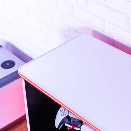 Gaming Furniture | X Rocker Carbon-Tek RGB Chest of Drawers - White